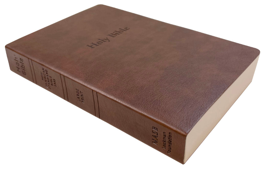 NASB Large Print Text Bible, 1995 text